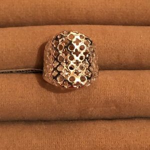 Jewelry | Sterling Silver Cutout Design Ring | Poshmark
